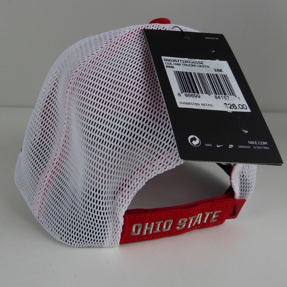 Nike | Accessories | Ohio State Buckeyes Mesh Trucker Cap Aerobill Nike ...